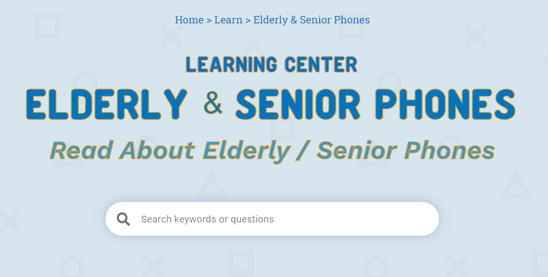 Read About Elderly & Senior Phones | Elderly Tech Topics